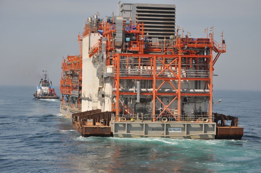 IMPROVEMENT OF STABILITY OF FLOATING MODULES